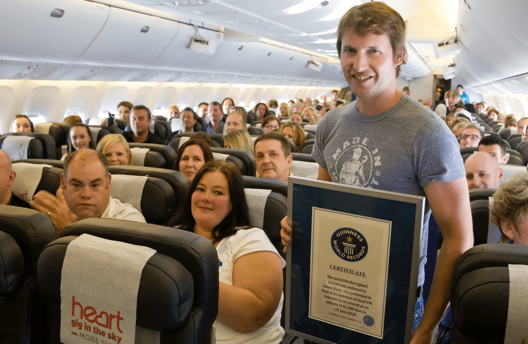 World record concert - Titan Airways