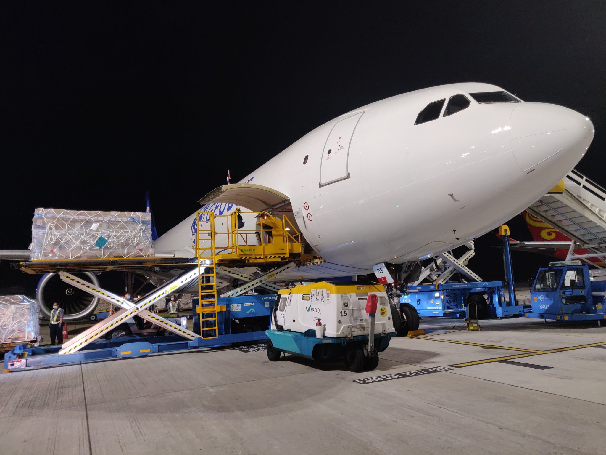 Airbus A330-300P2F - Titan Airways