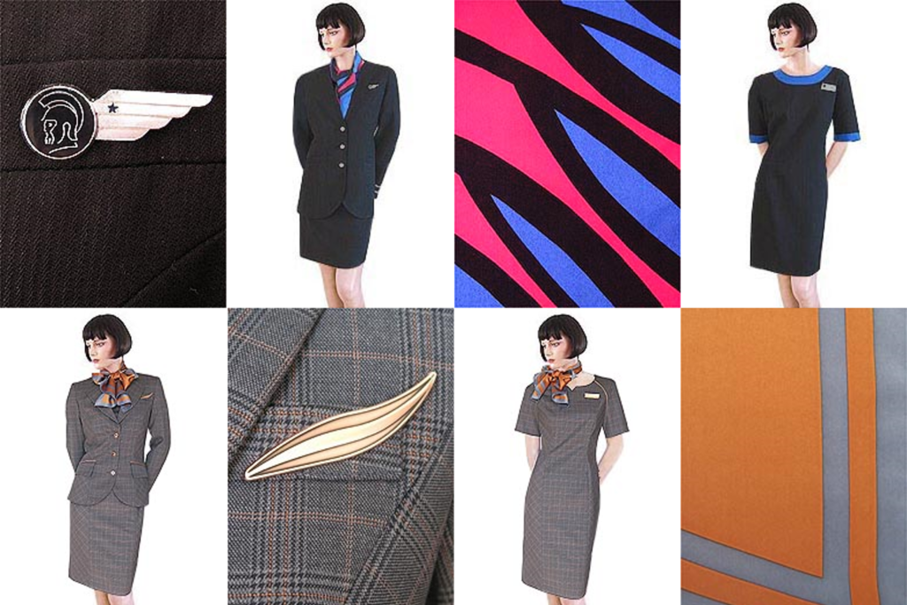 35 Years of Cabin Crew Uniform - Titan Airways